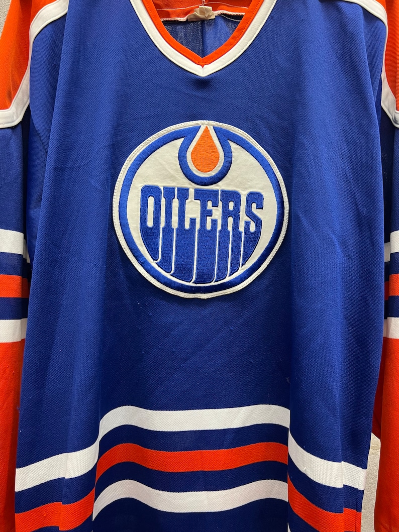 1980s Edmonton Oilers Vintage Jersey - Etsy