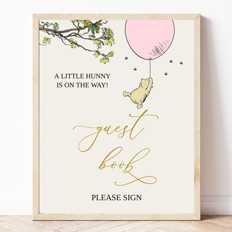 Winnie the Pooh Sign - Etsy