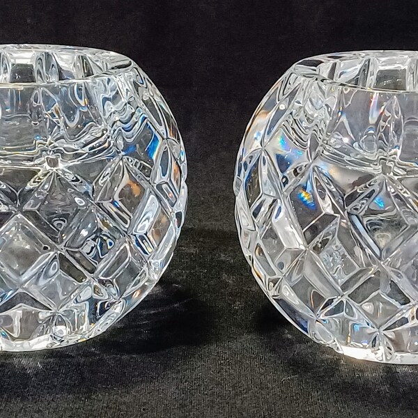 Lead Crystal Candle - Etsy