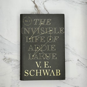 Invisible Life of Addie Larue Sprayed Edges by V.E Schwab - Etsy