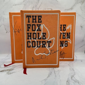 HARDCOVER All for the Game Foxhole Court Trilogy Sprayed Edges ...