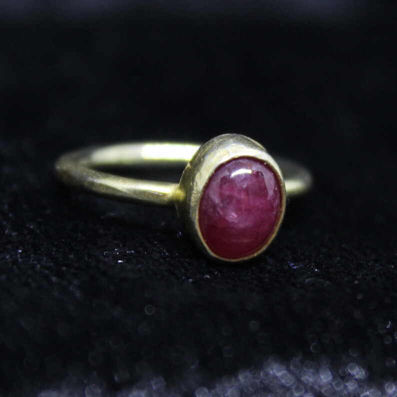 Roman Art Handmade Natural Star Ruby Ring 925K Solid Sterling - Etsy
