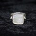 Handmade Natural Pearl Ring: 925K Sterling Silver Statement Ring - Etsy