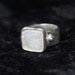 Handmade Natural Pearl Ring: 925K Sterling Silver Statement Ring - Etsy