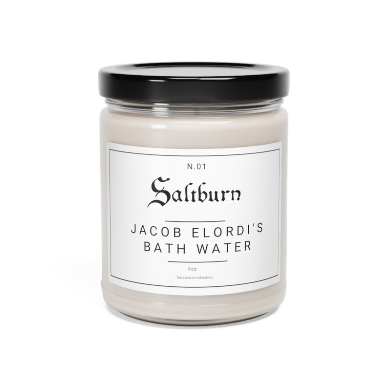 Saltburn's Jacob Elordi's Bath Water Scented Soy Candle 9oz - Etsy Canada