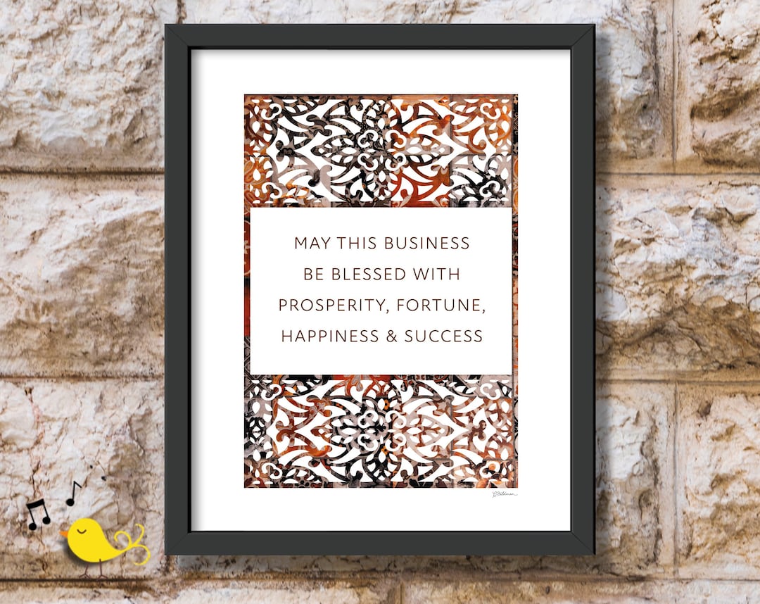 Business Blessing | Prosperity Success | Good Fortune | New Enterprise ...