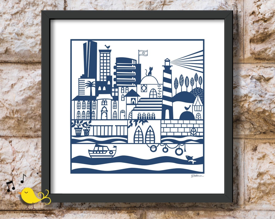 Tel Aviv Art | Made in Israel | Israeli Artist | Modern Jewish Art ...