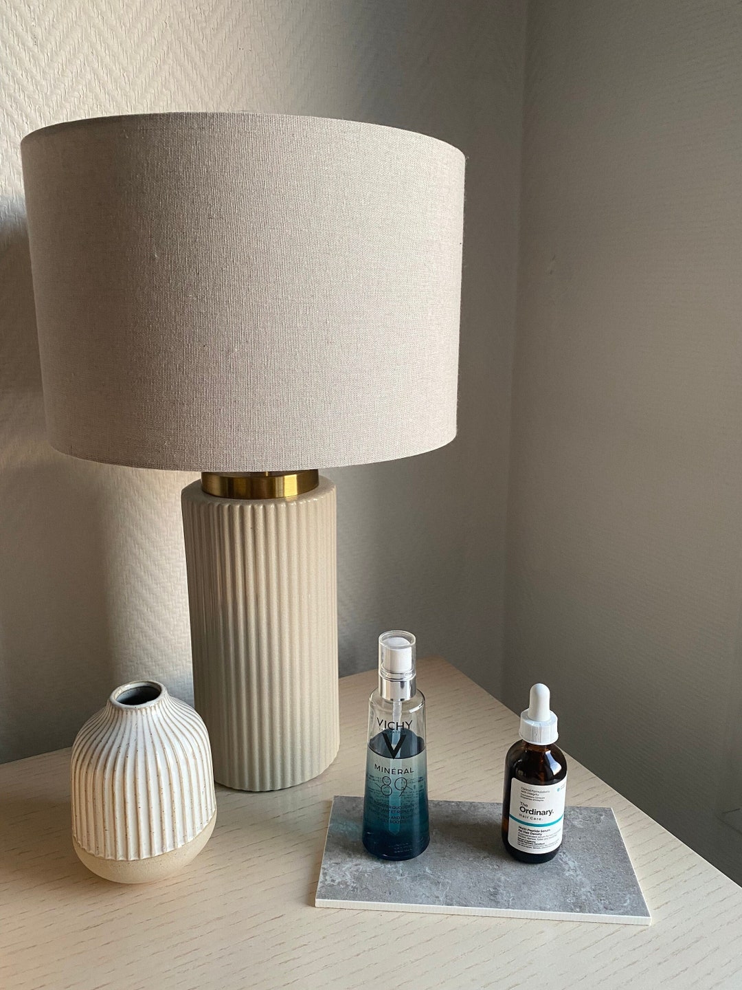 Decorative Gray Ceramic Tray - Etsy