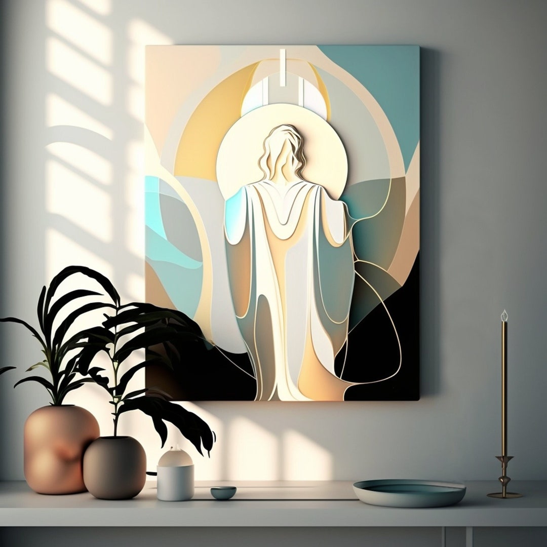 Resurrection of Christ - Digital Easter Christian Wall Art - Printable ...