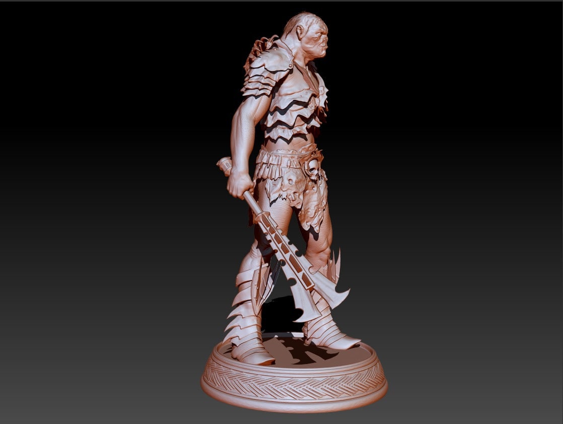 Bolg Stl, Bolg 3d Figure, Lotr Stl, 3d Printer Stl Files, 3d Printing ...