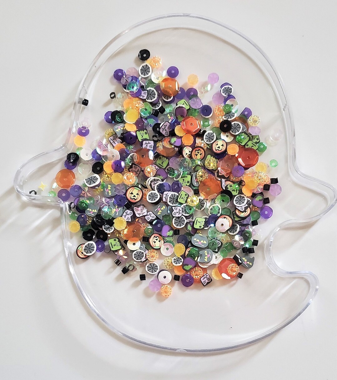 Monster Mash: Halloween Sequin and Clay Mix - Etsy