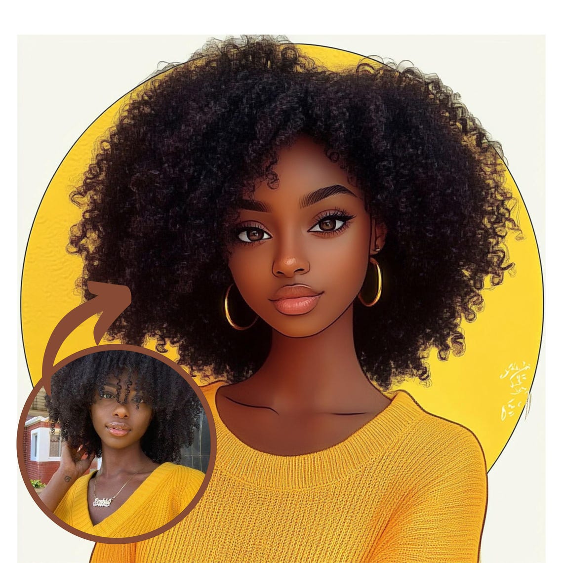 Custom Icon Illustration, Personalized PFP, Customized Portrait, Avatar ...