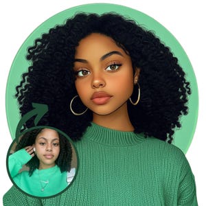 Custom Icon Illustration, Personalized PFP, Customized Portrait, Avatar ...