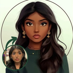 Custom Icon Illustration, Personalized PFP, Customized Portrait, Avatar ...