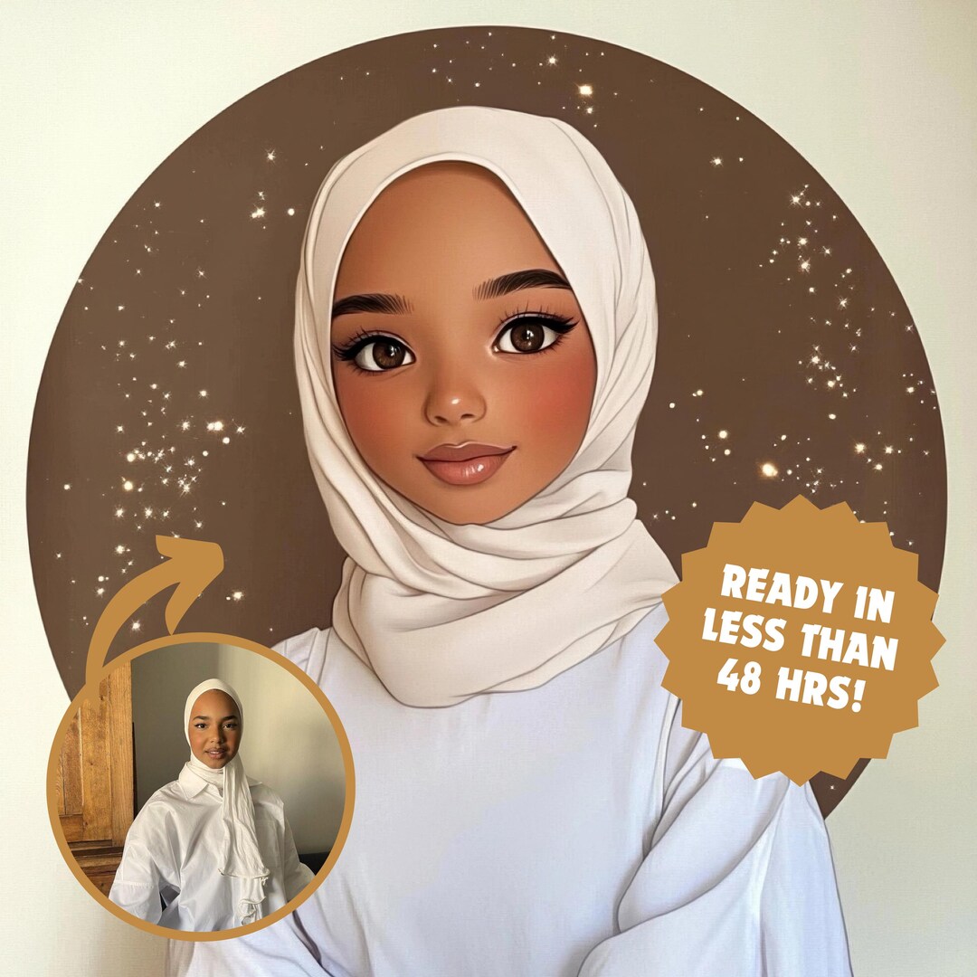 Custom Icon Illustration, Personalized PFP, Customized Portrait, Avatar ...