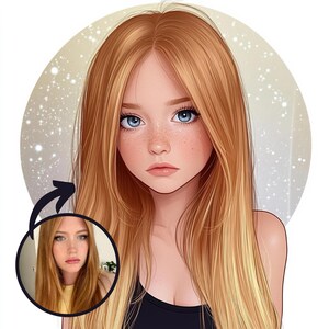 Custom Icon Illustration, Personalized PFP, Customized Portrait, Avatar ...