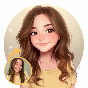 Custom Icon Illustration, Personalized PFP, Customized Portrait, Avatar ...