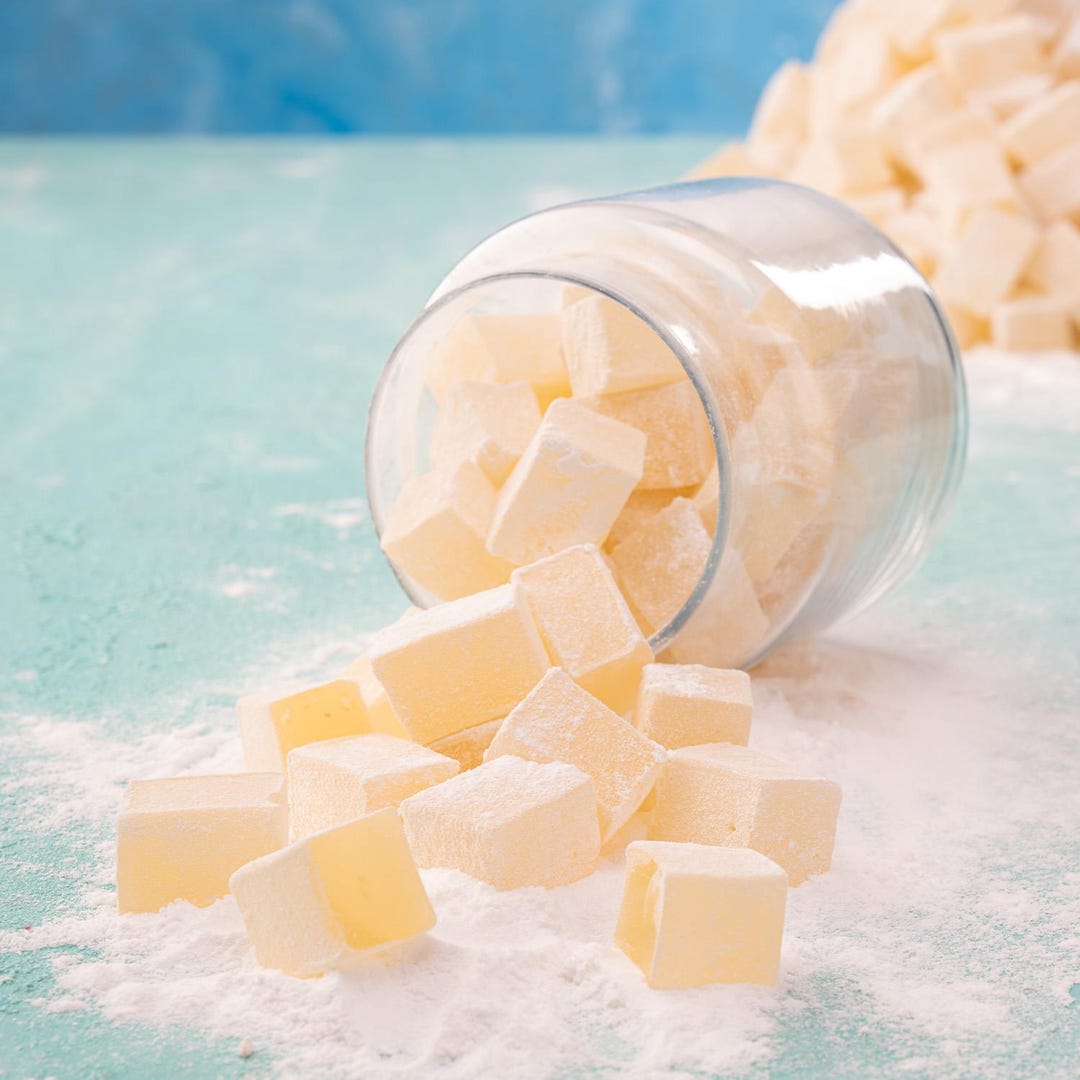 Plain Bulk Turkish Delight 500g - Etsy
