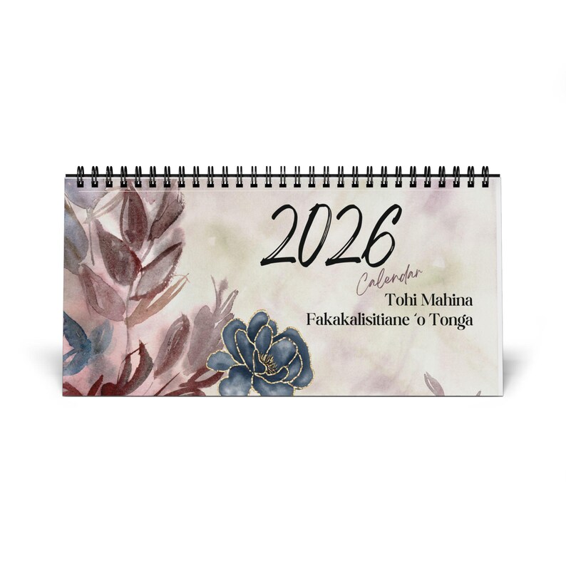 2026 Tongan Bible Verse Desk Calendar: Christian Gift - Etsy UK