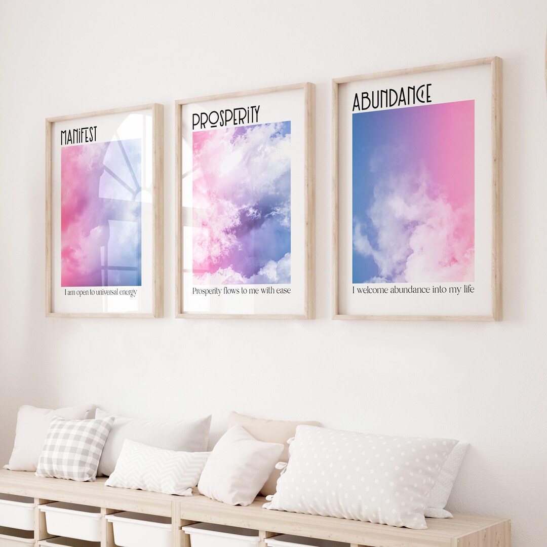 Affirmation Wall Art Affirmation Station Daily Reminder Affirmations 3 ...