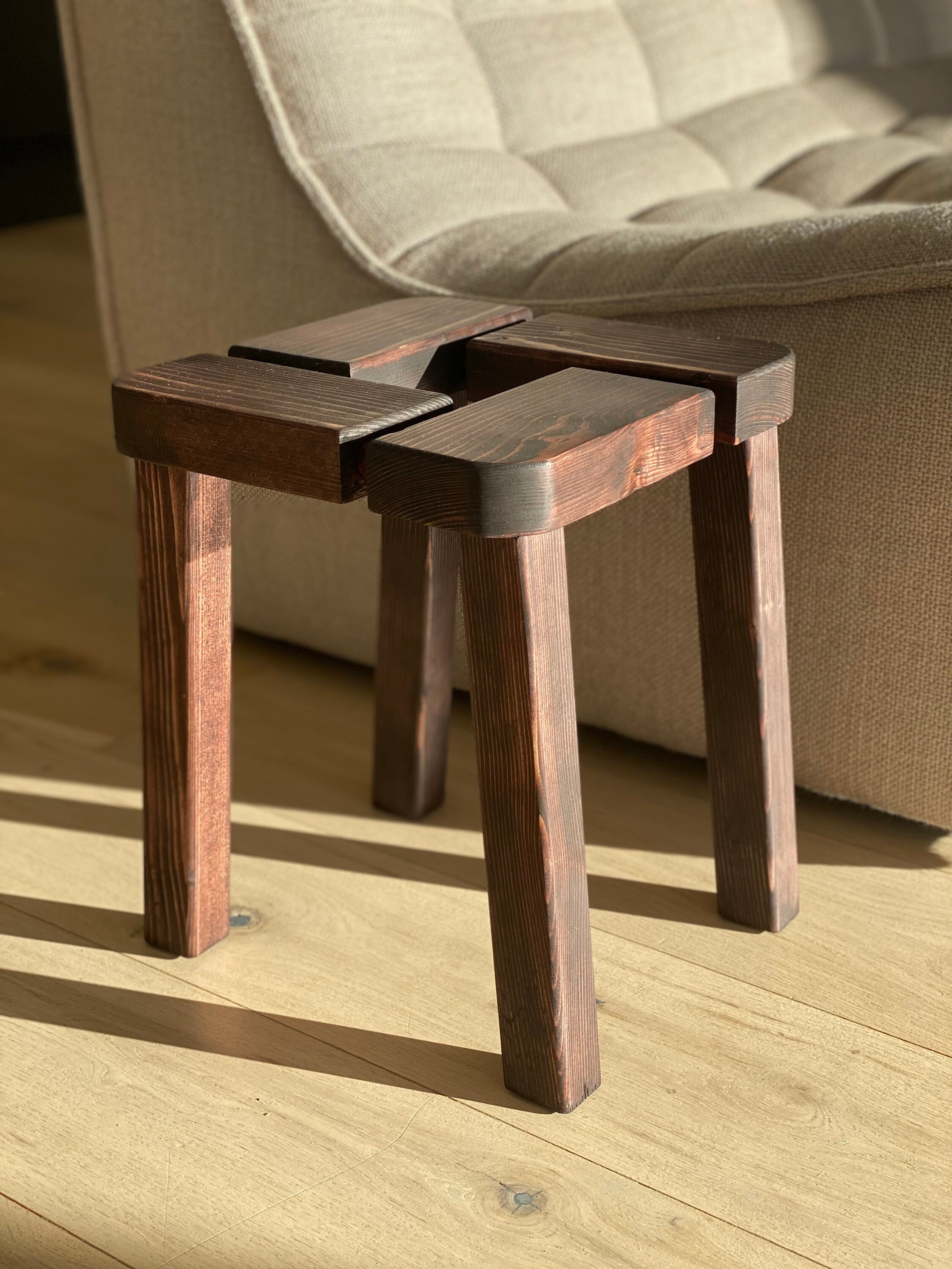 Design Wooden Stool - Etsy