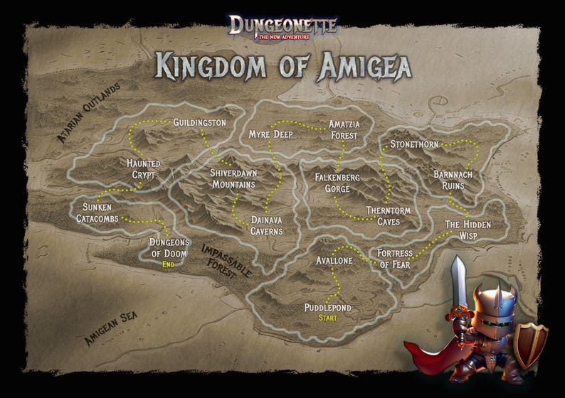 Dungeonette - the New Adventure (amiga 2MB AGA & CD32) DIGITAL - Etsy