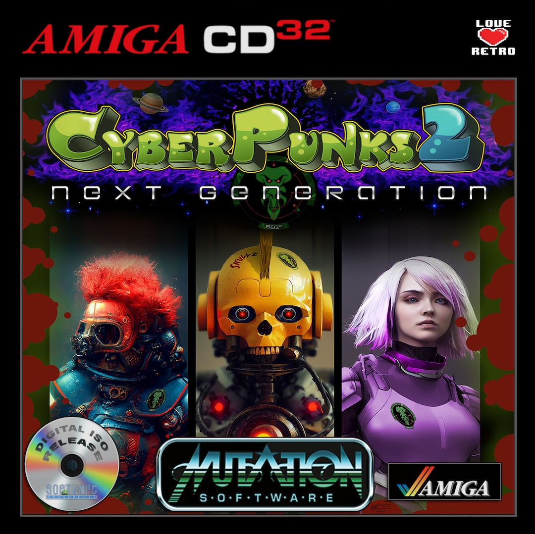 Cyberpunks 2 - Next Generation (amiga CD32 .ISO) DIGITAL - Etsy UK