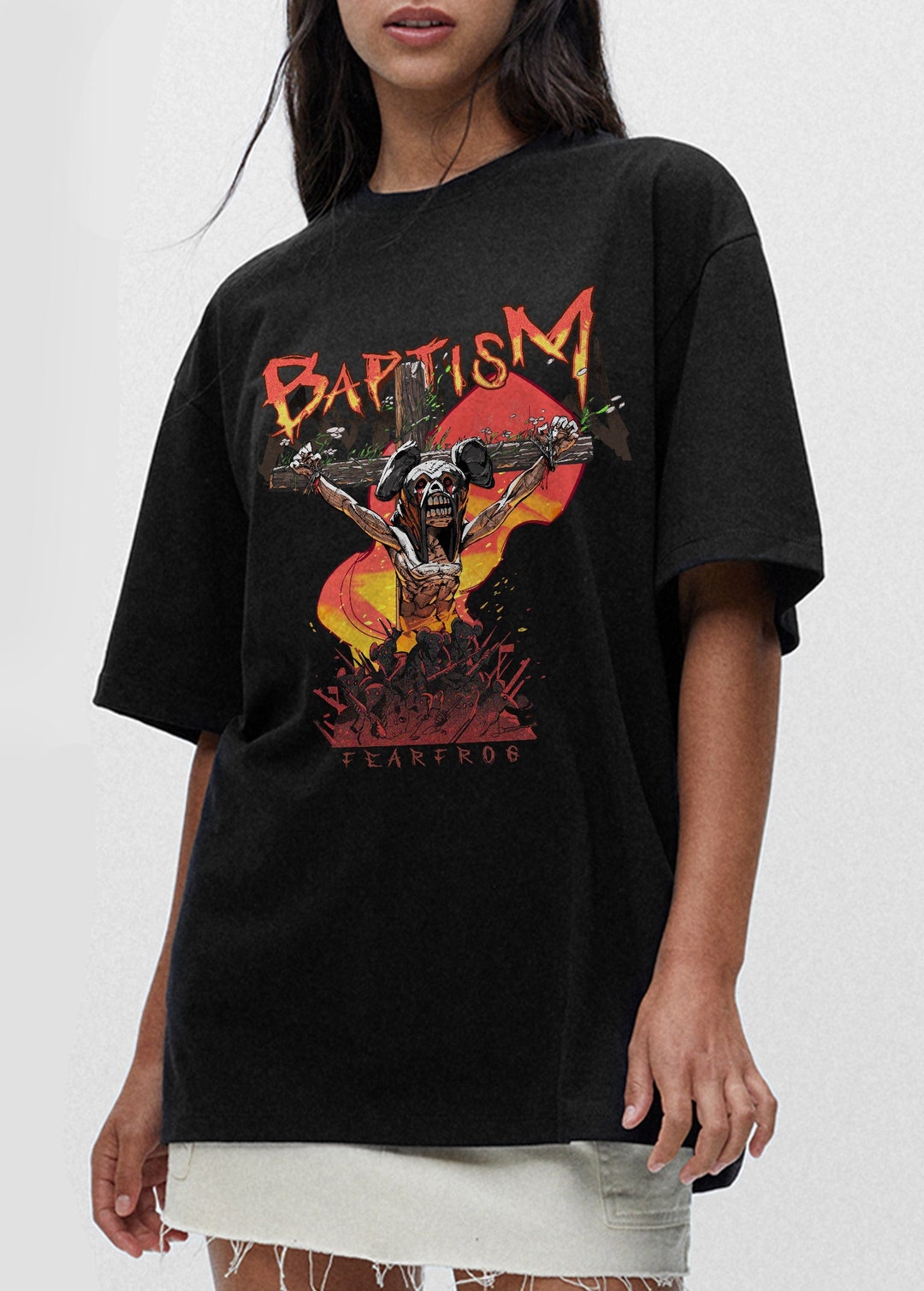 Fire God Baptism, Trendy Goth Grunge Aesthetic Alternative Clothing ...