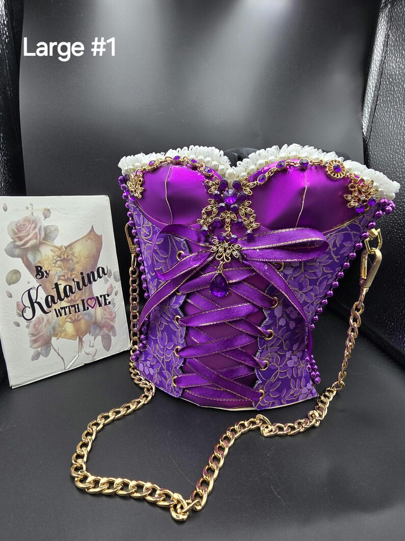 Large Ready to Ship Corset Purses - Etsy