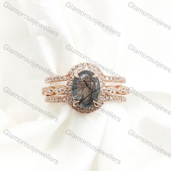 Quartz Engagement Ring - Etsy