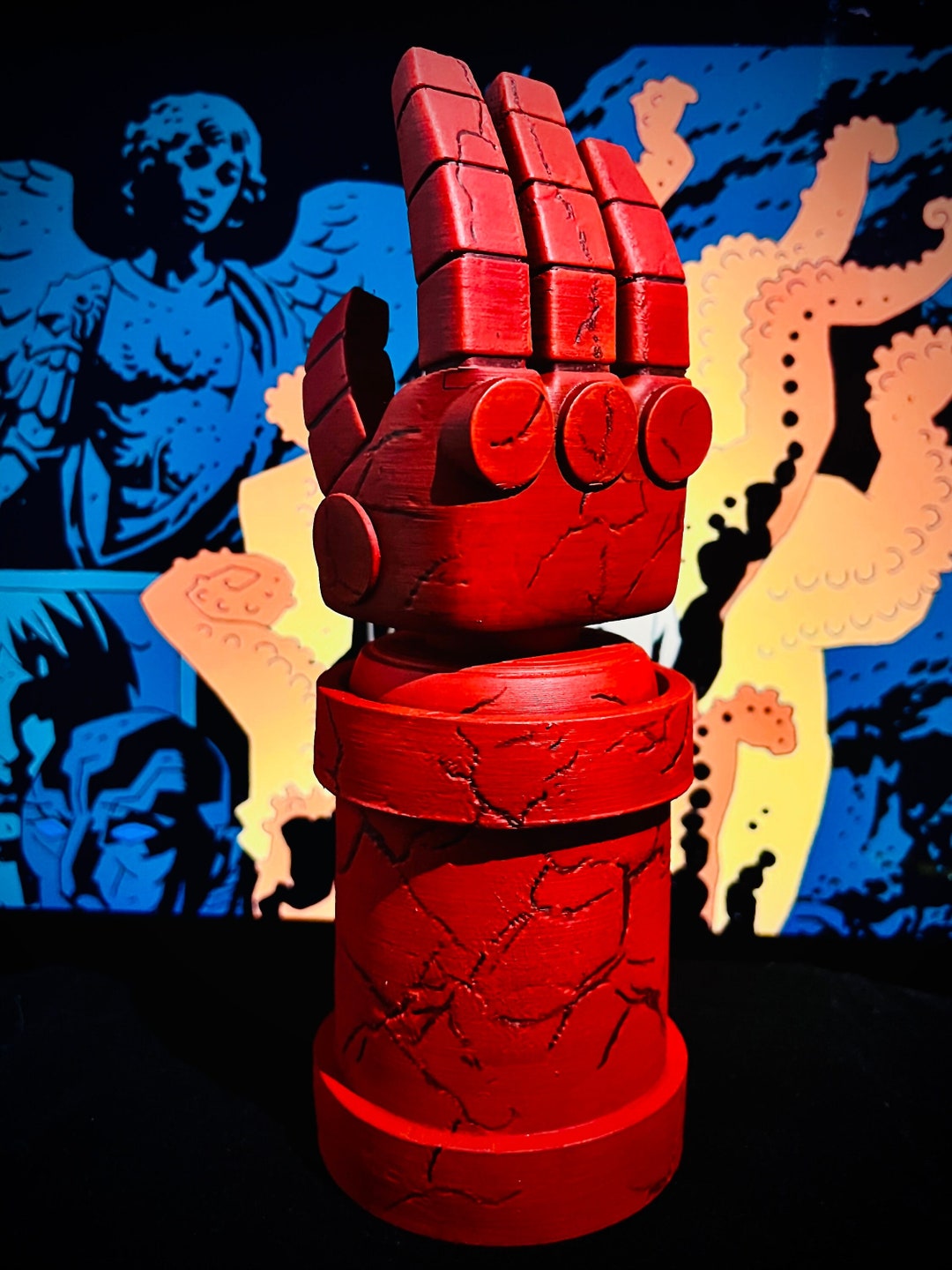 Hellboy Stone Right Arm, Hellboy Collectible. Hellboy Home Accessory ...