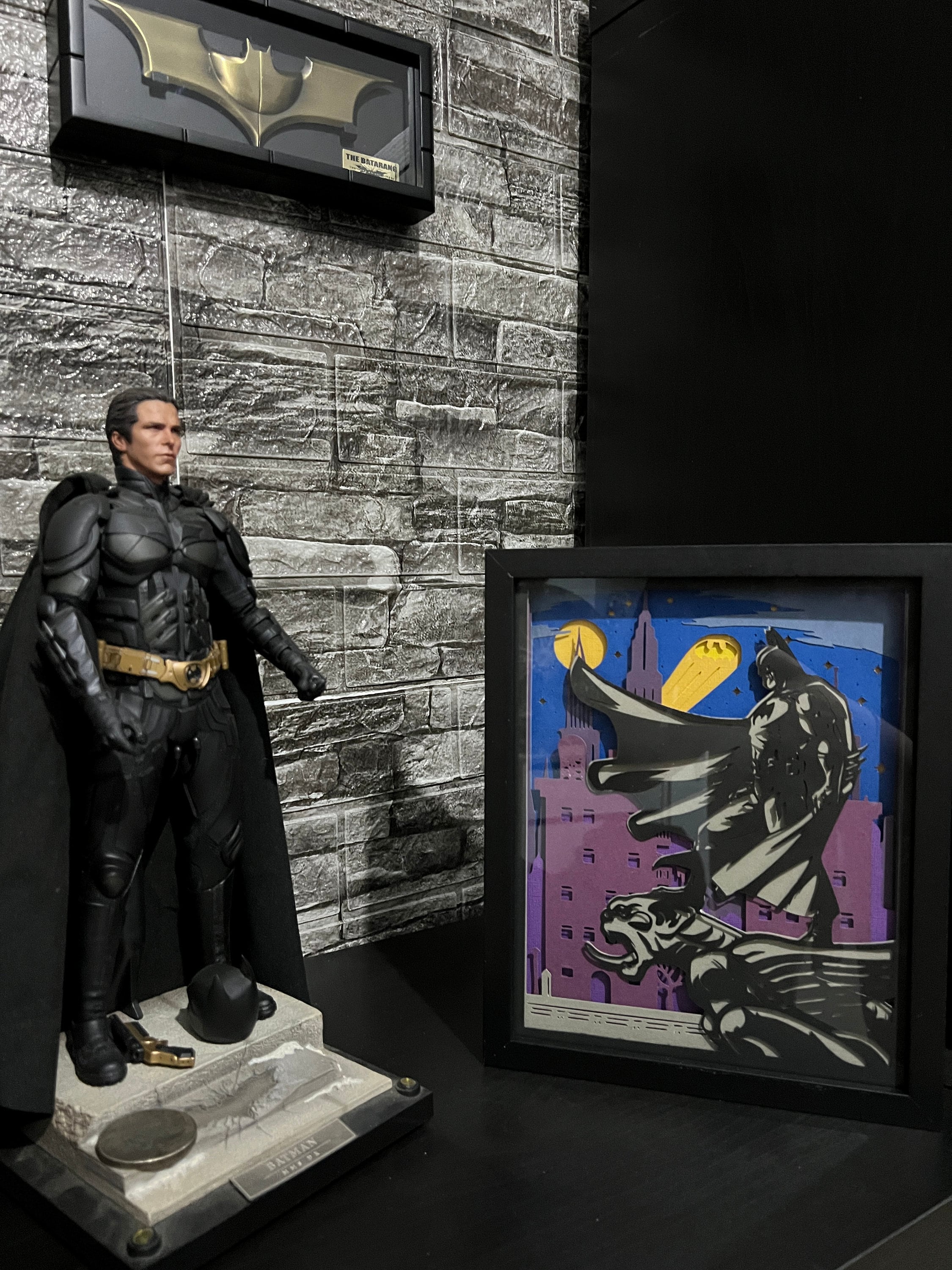 Batman the Dark Knight Lightbox Original Gift Fan DC - Etsy