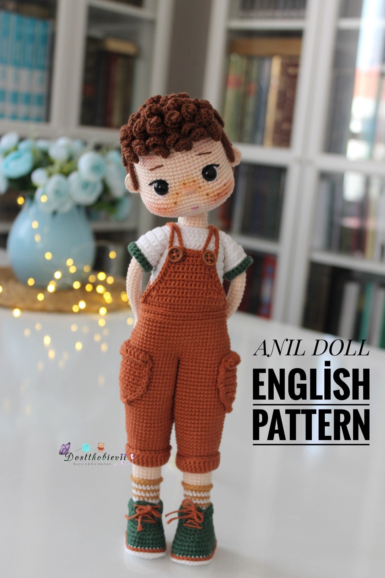 Amigurumi Pattern ANIL DOLL - Etsy