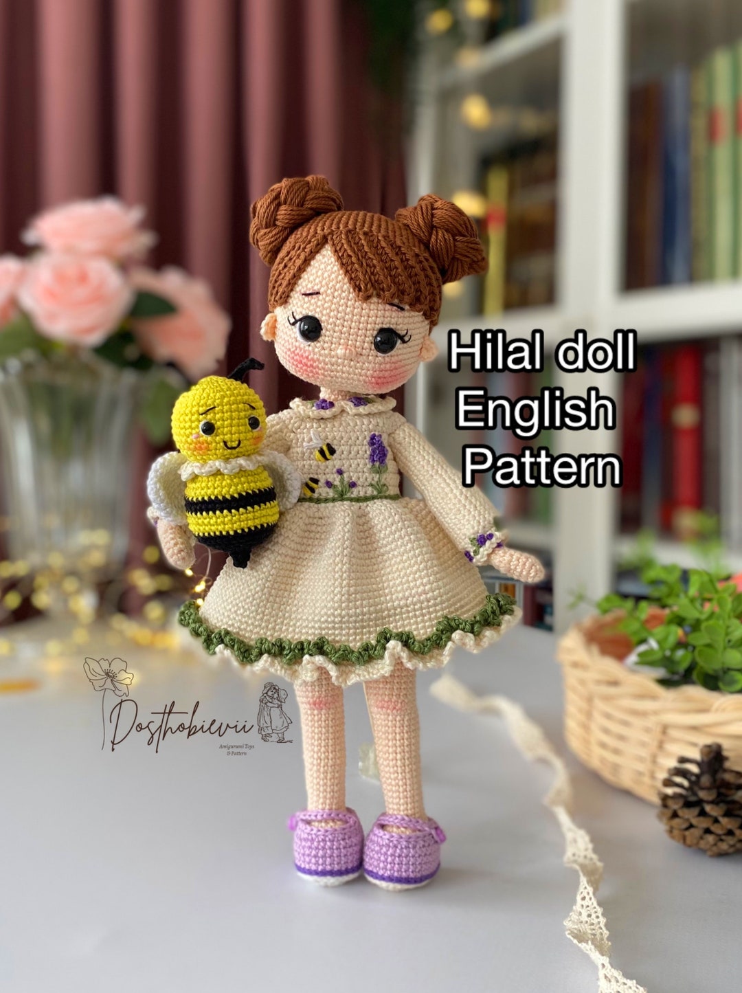 Amigurumi Hilal Doll English Pattern - Etsy