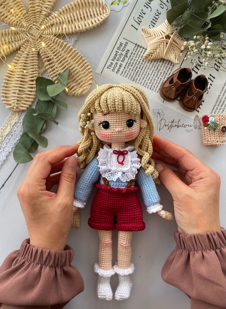 Kaylin Doll English Pattern - Etsy