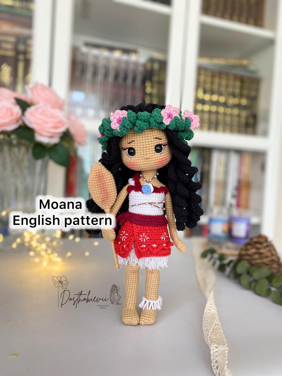 Amigurumi Moana Pattern - Etsy