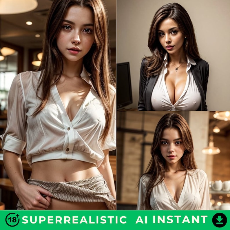 SUPER Realistic AI Generated Girls NSFW - Etsy