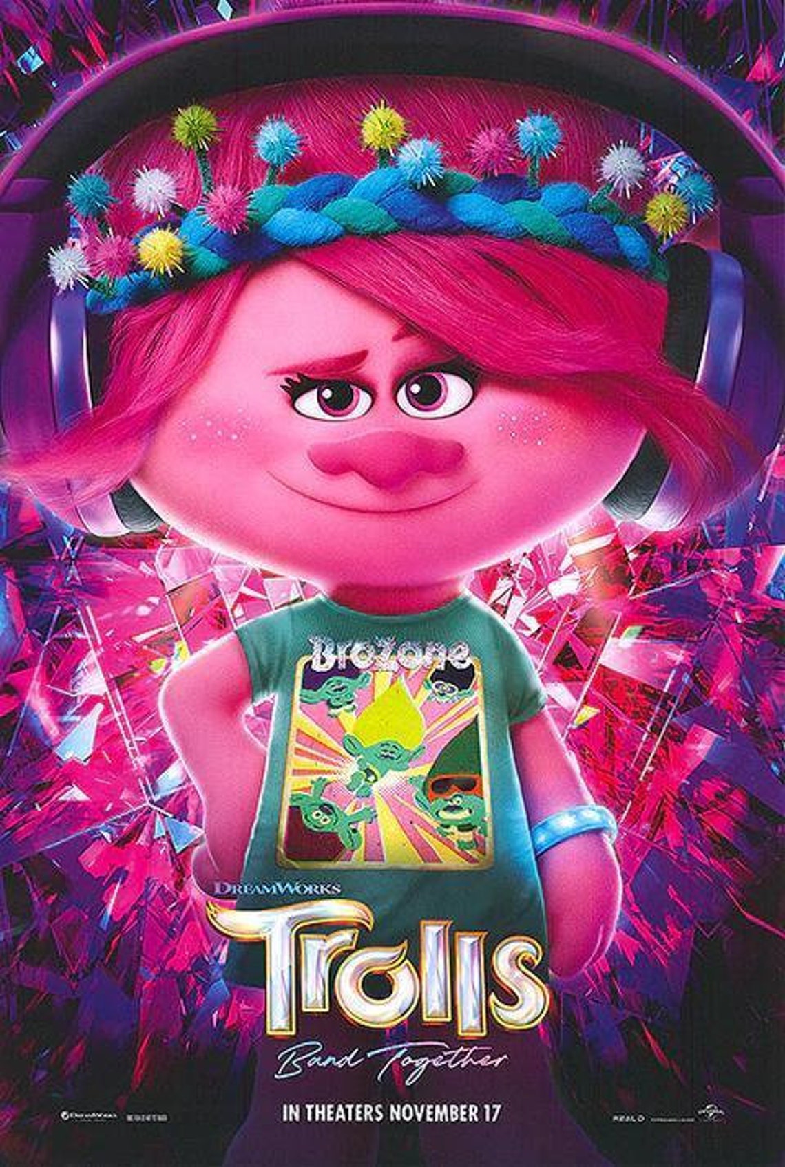 Trolls 3 Trolls Band Together 2023 Movie Posters and Digital Download ...