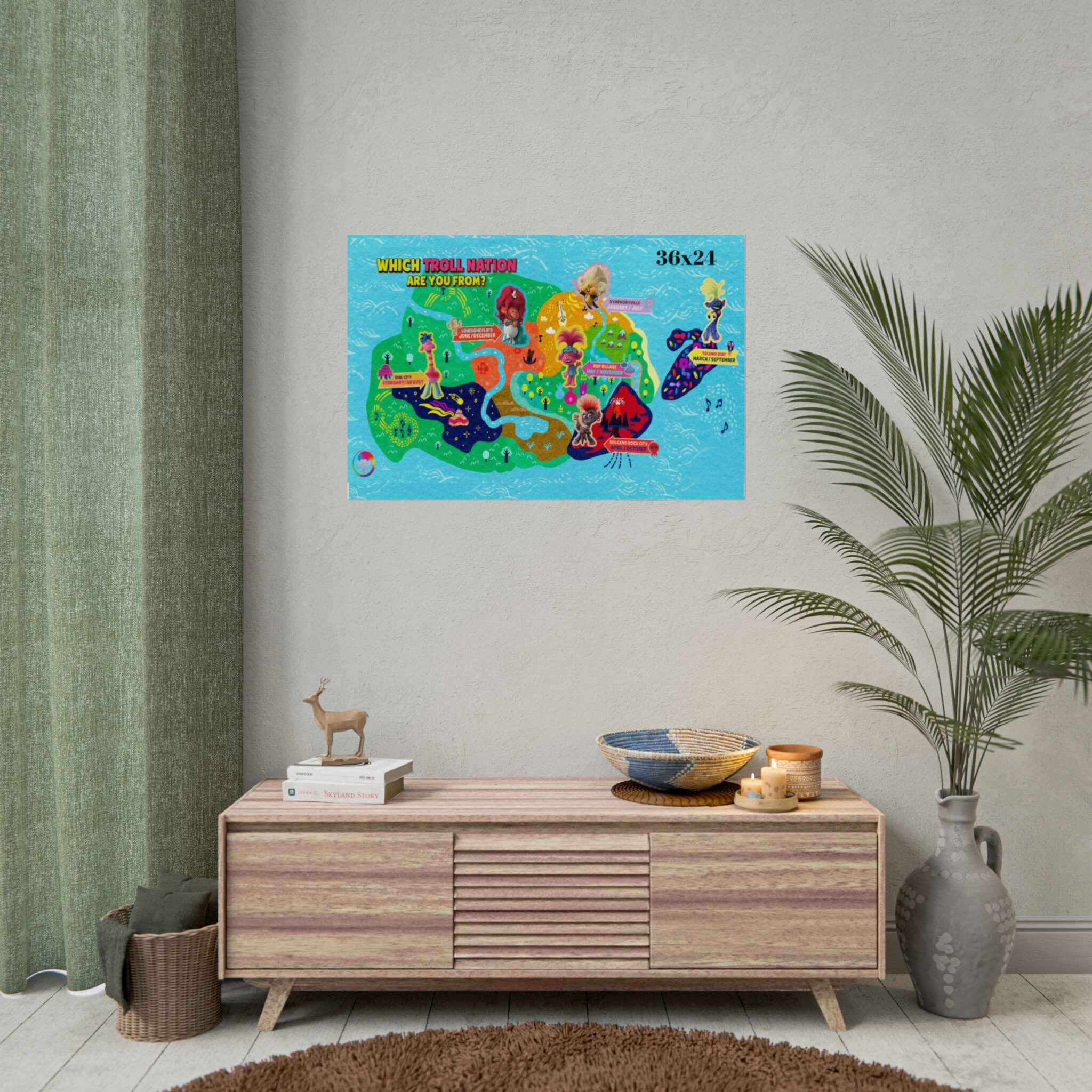 Trolls Band Together Troll Nation Map Identify Your Troll Nation Fun ...