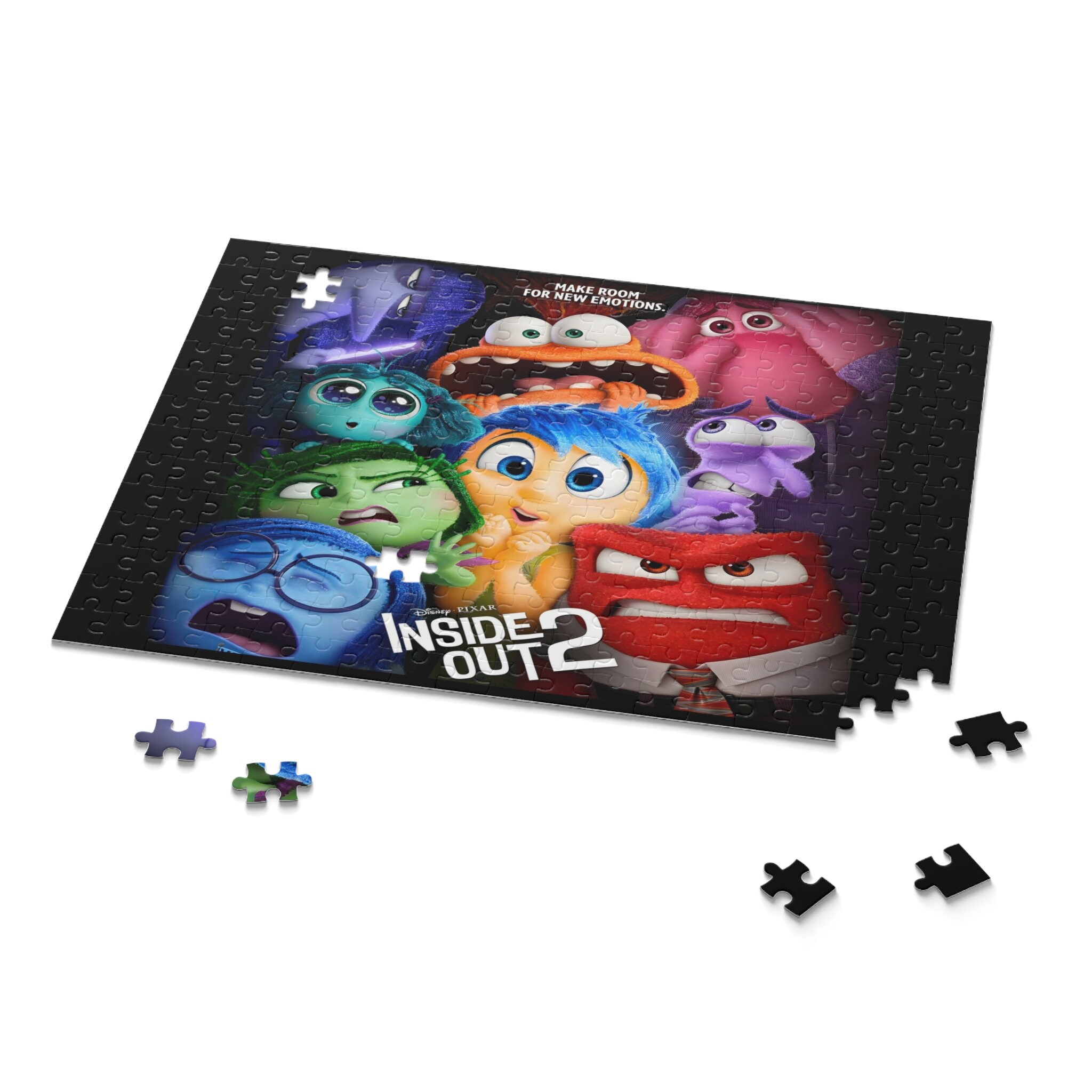 Inside Out 2 2024 All the Emotions' Character in a Puzzle 120, 252, 500 ...