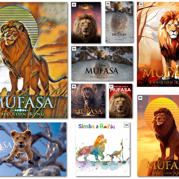 Mufasa Movie Poster - Etsy