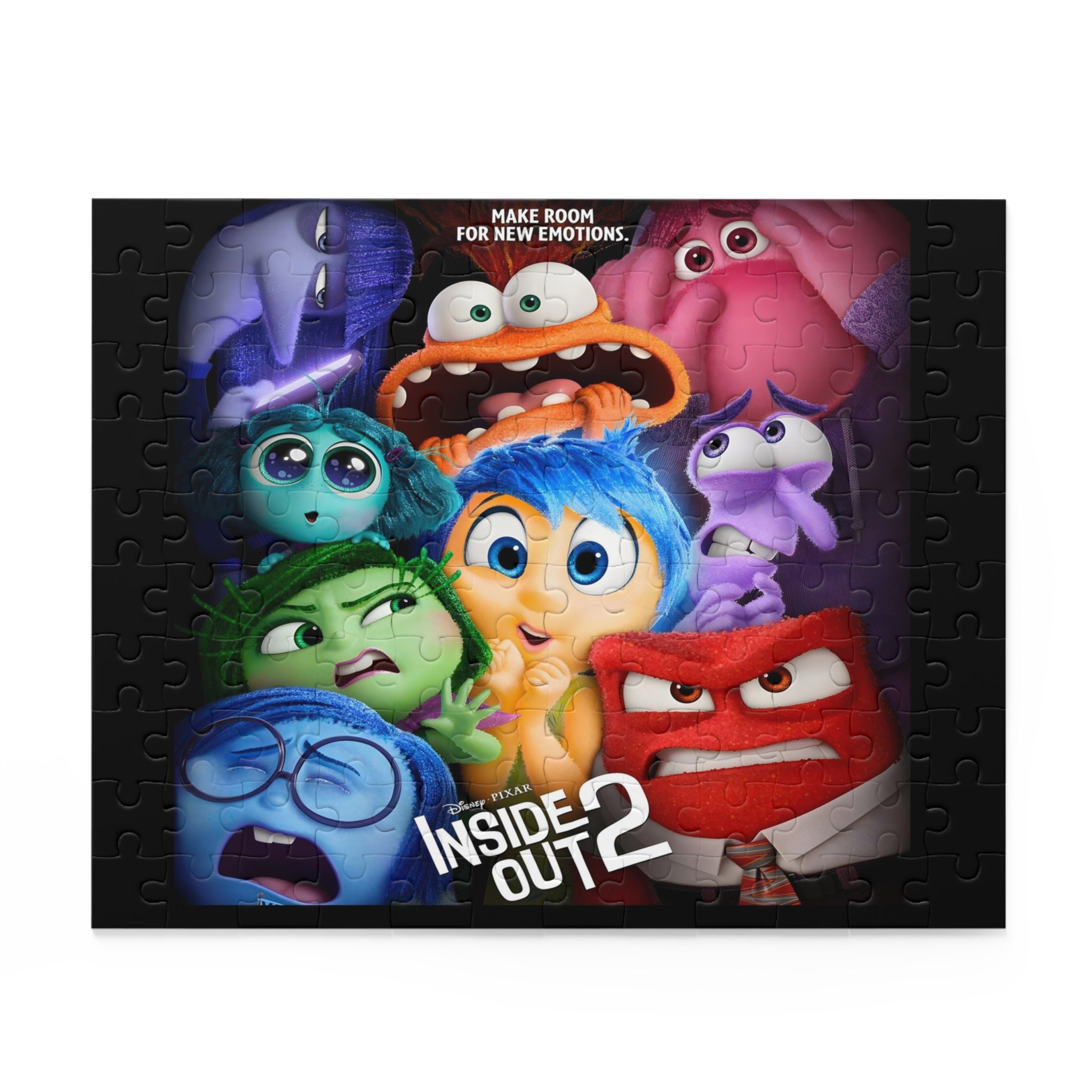 Inside Out 2 2024 All the Emotions' Character in a Puzzle 120, 252, 500 ...
