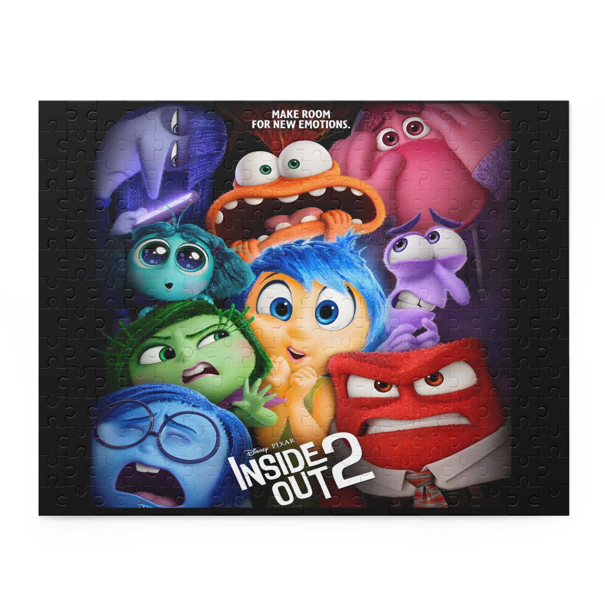 Inside Out 2 2024 All the Emotions' Character in a Puzzle 120, 252, 500 ...