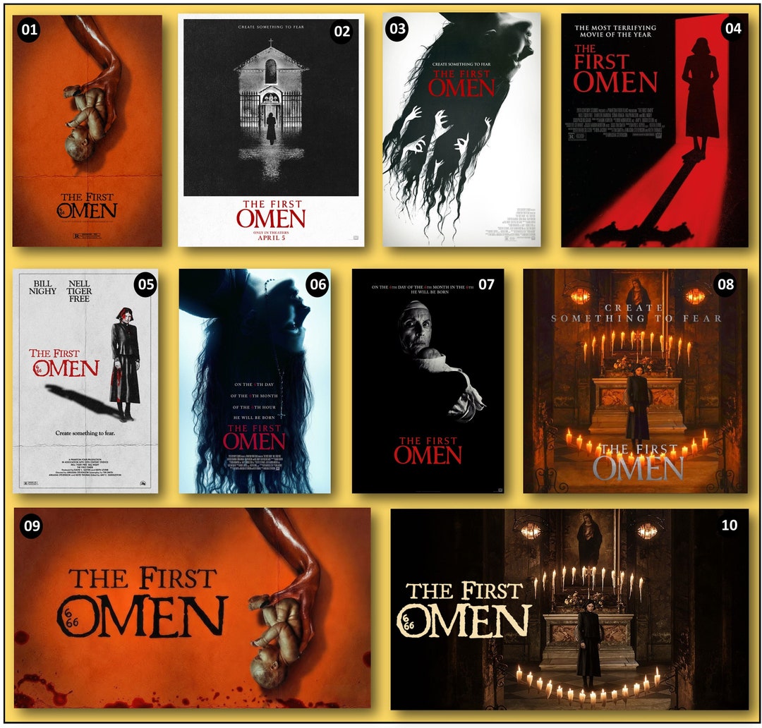 The First Omen 2024 Movie Prequel to the Omen Franchise Movie Posters ...