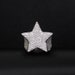VVS Moissanite Star Ring: Iced Out 925 Sterling Silver Hip Hop Jewelry ...