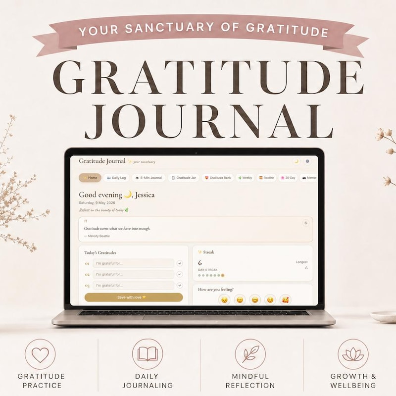 Clean Girl Bullet Journal - Etsy