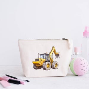 Watercolour Digger Construction Png, Construction Vehicles Png, Clipart ...