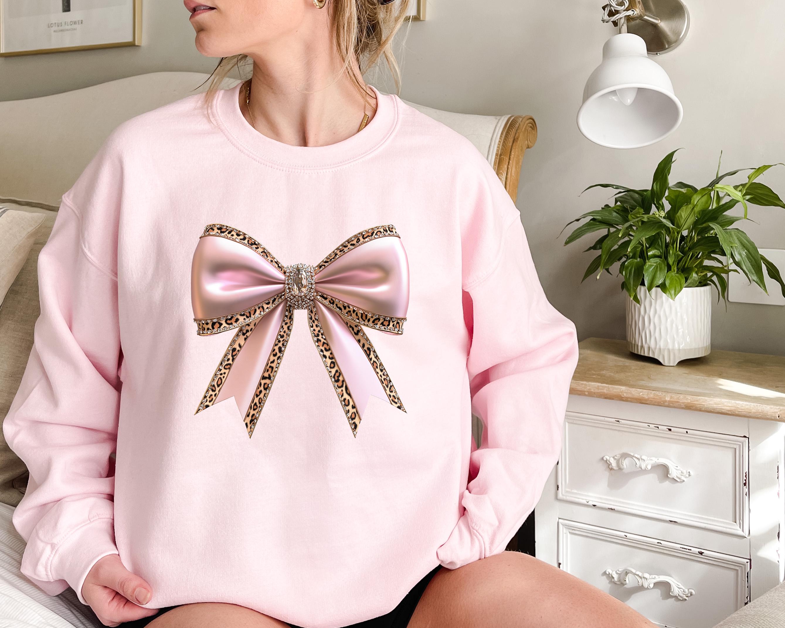 Leopard Print Bow Png, Pink Leopard Bow Png, Hand Drawn Bow Png ...