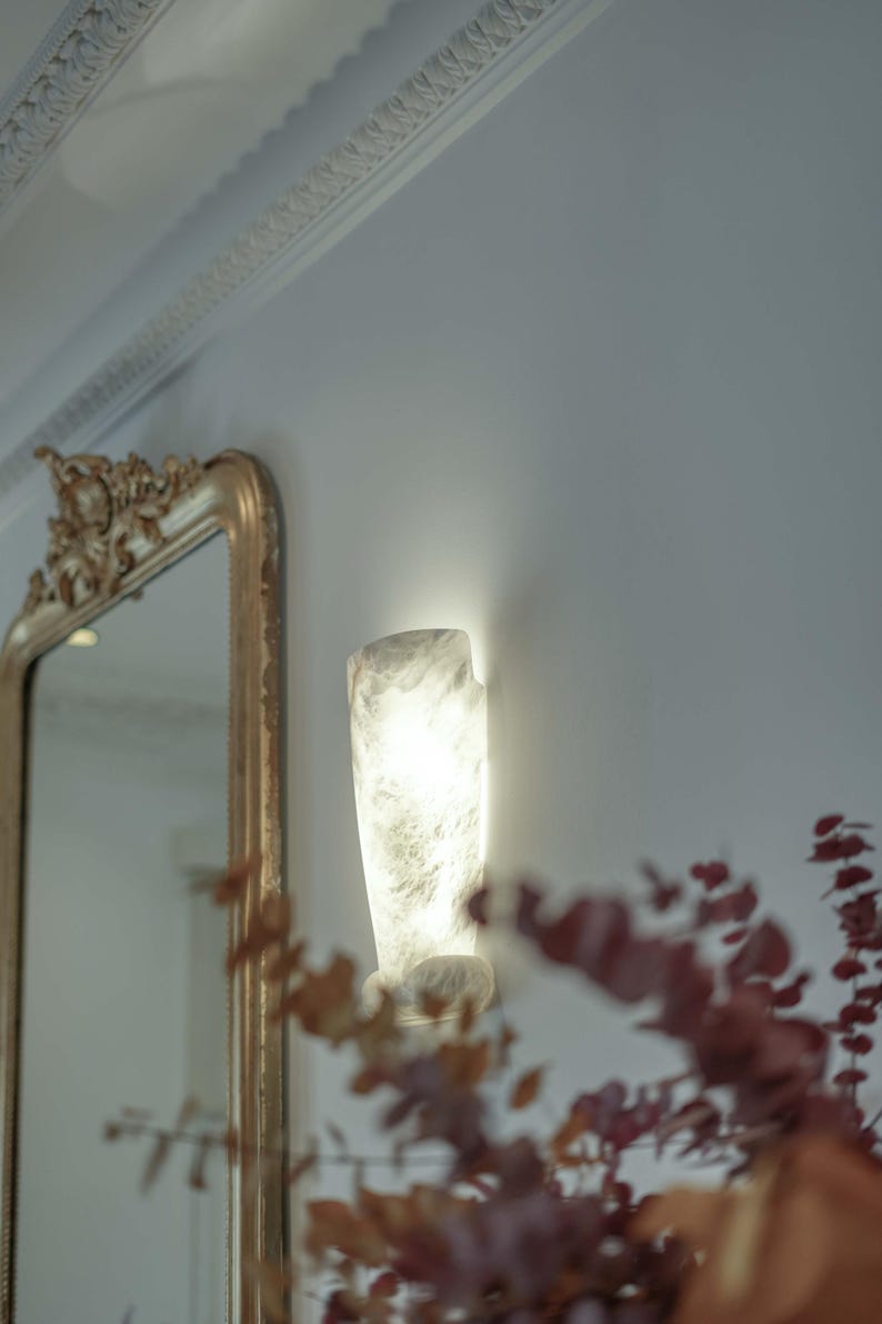 Alabaster Wall Lights - Etsy