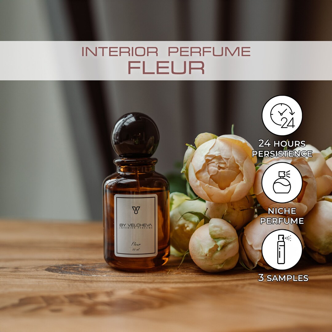 Lychee, Jasmine, Musk Interior Perfume FLEUR Byvelcheva - Etsy